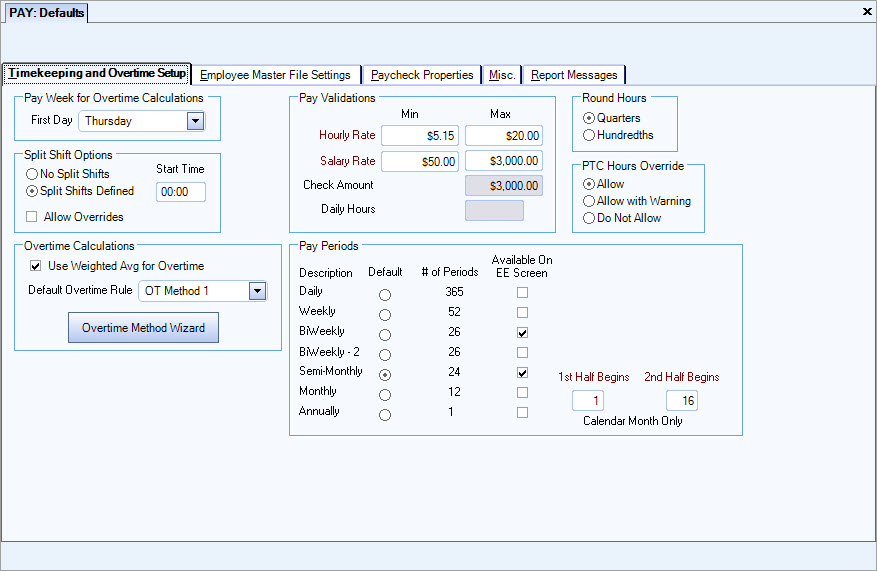 Calculating Overtime Rates Using Weighted Averages