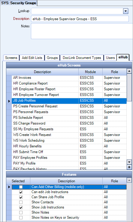 WinTeam and eHub - Job Content, Instructions, and Sharing